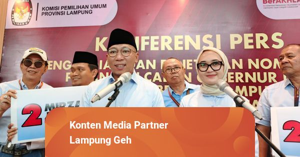 Nomor Urut 2 untuk RMD-Jihan, Siap Membangun Lampung Menuju Indonesia Emas 2045 | kumparan.com